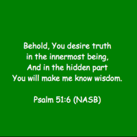 Wisdom walk through Proverbs – Innermost Being